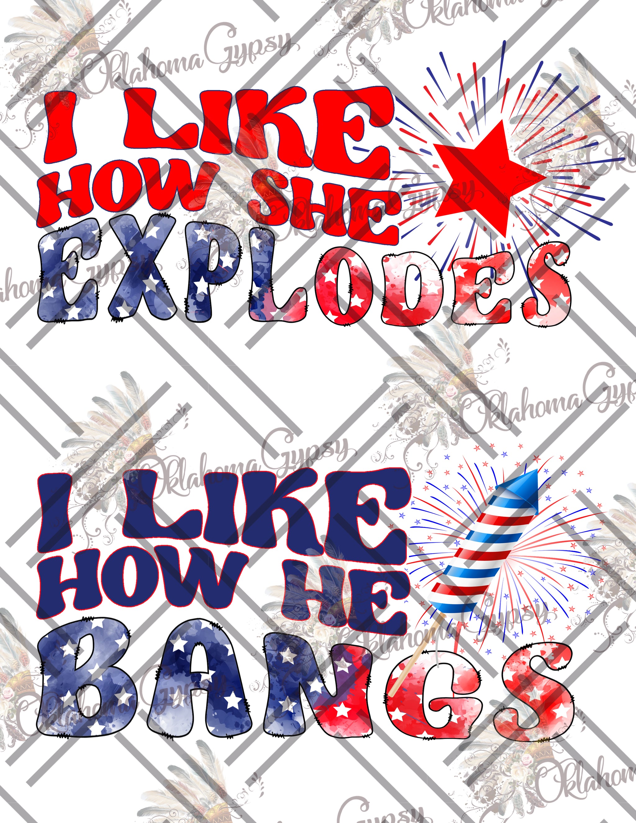 4th of July - I Like The Way She/He Explodes/Bangs Digital File ...