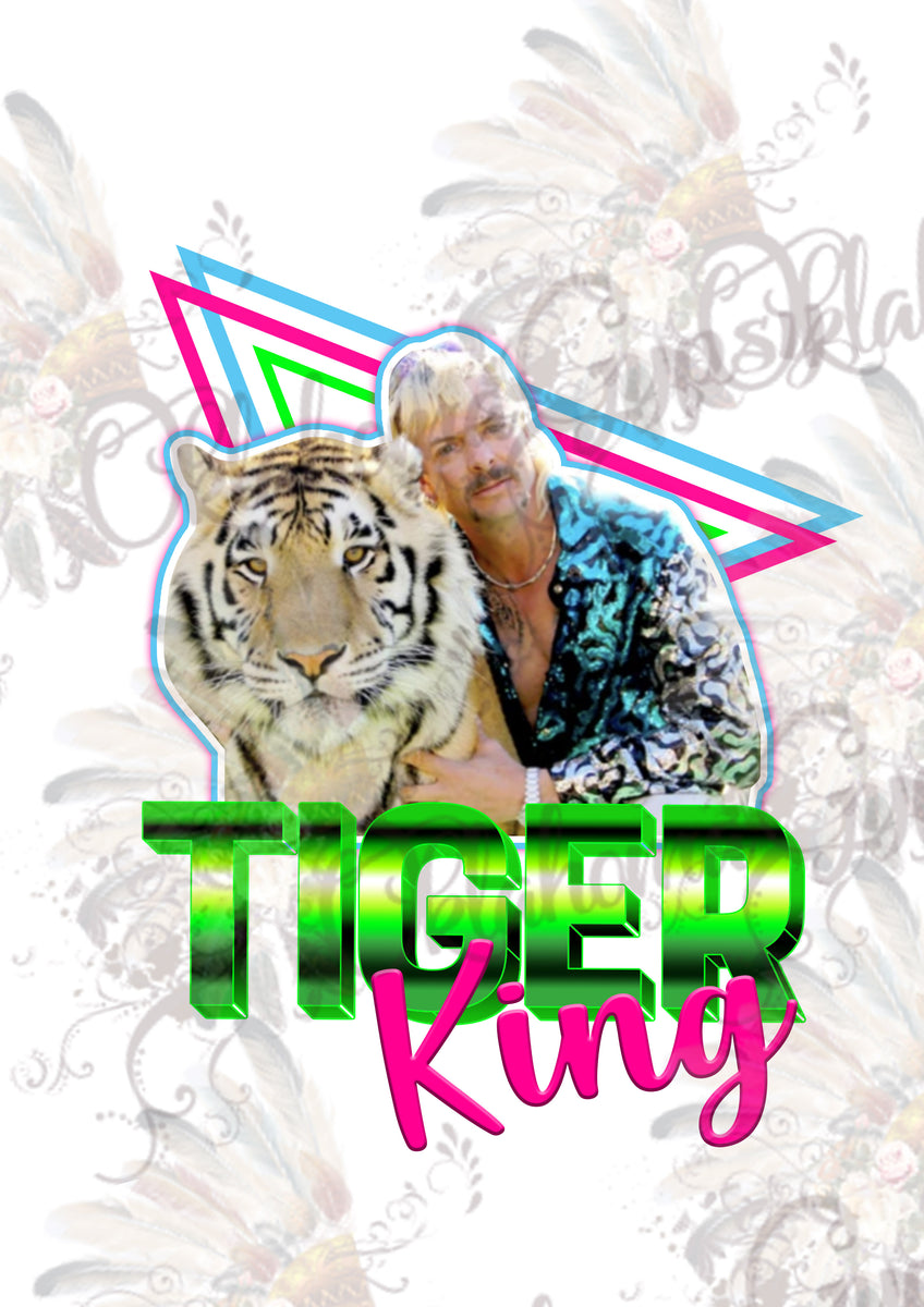 90's Tiger King Inspired Digital File – Oklahoma Gypsy Designs