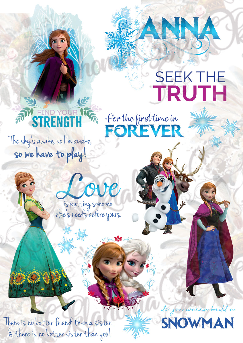 Anna ~ Frozen Inspired Digital File – Oklahoma Gypsy Designs