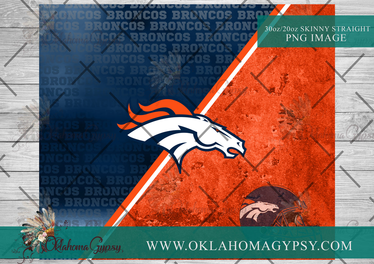 Denver Broncos Digital File Wraps – Oklahoma Gypsy Designs