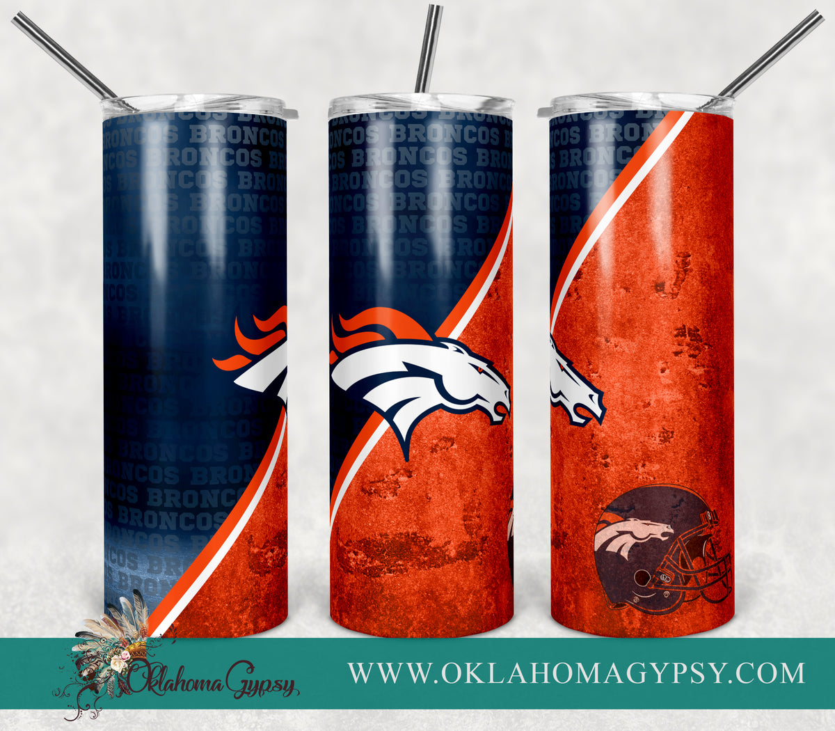 Denver Broncos Digital File Wraps – Oklahoma Gypsy Designs