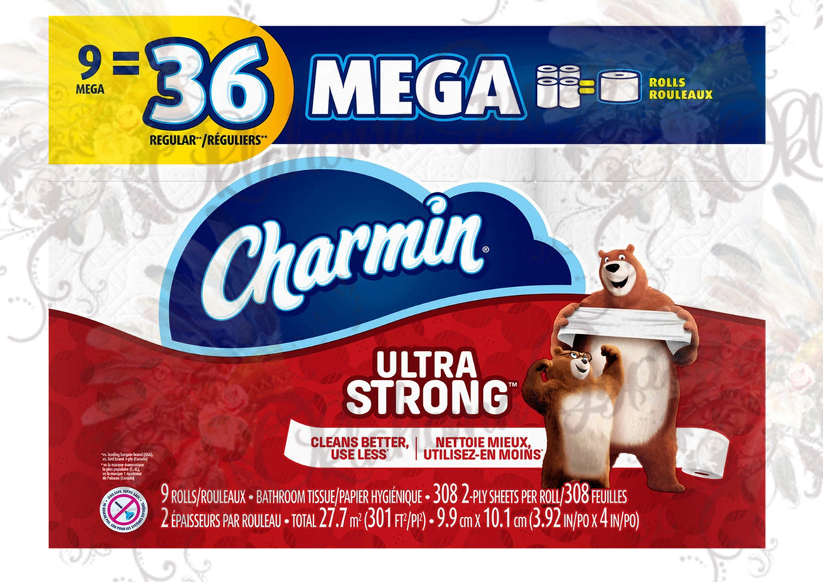 Charmin Toilet Paper Inspired Digital File – Oklahoma Gypsy Designs