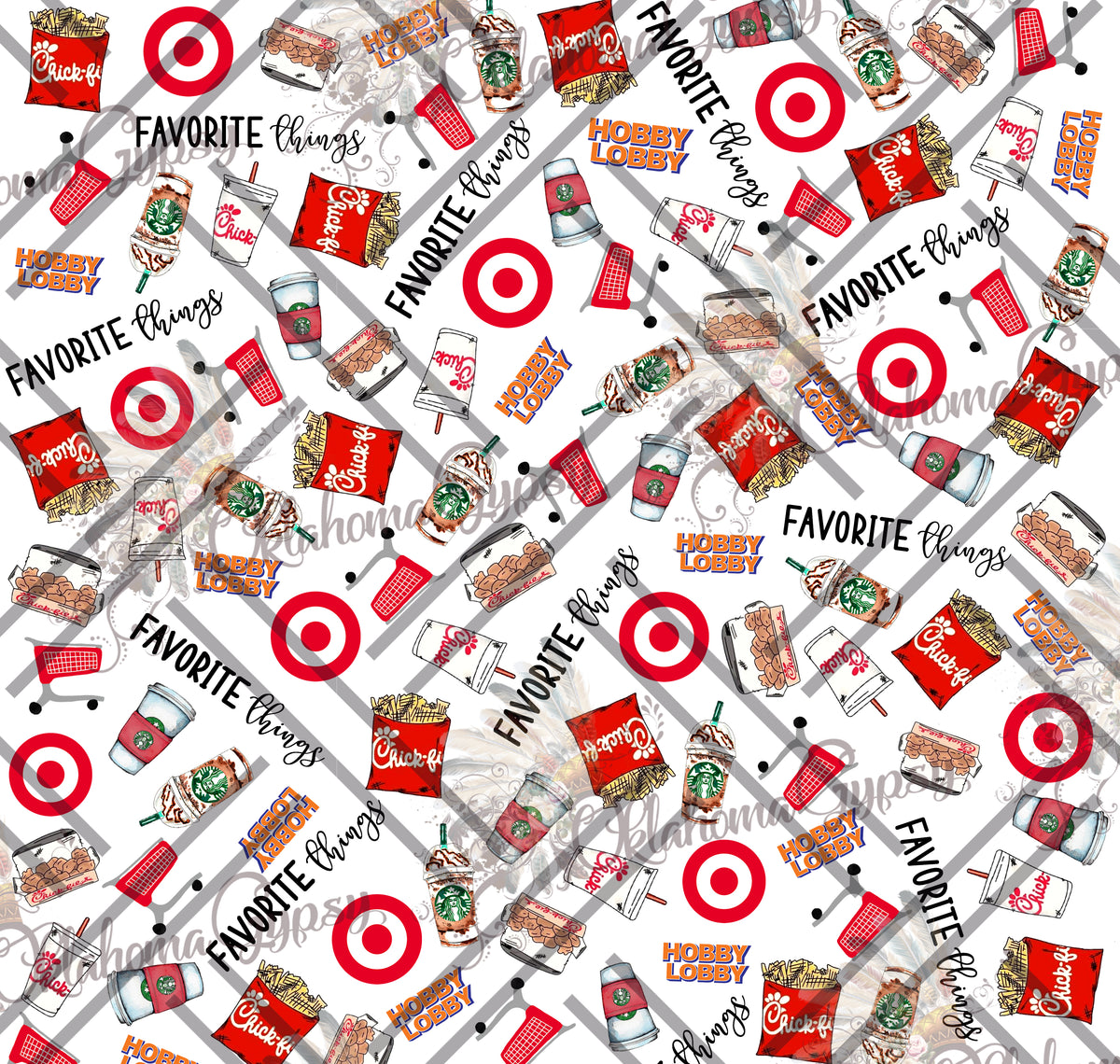 Favorite Things Pattern Digital File – Oklahoma Gypsy Designs