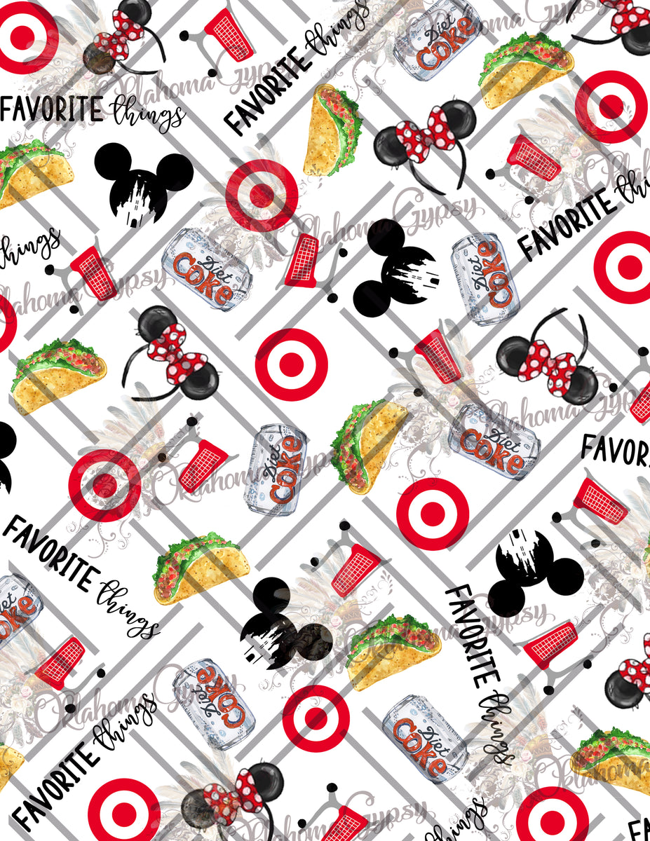 Favorite Things Pattern 3 Digital File – Oklahoma Gypsy Designs