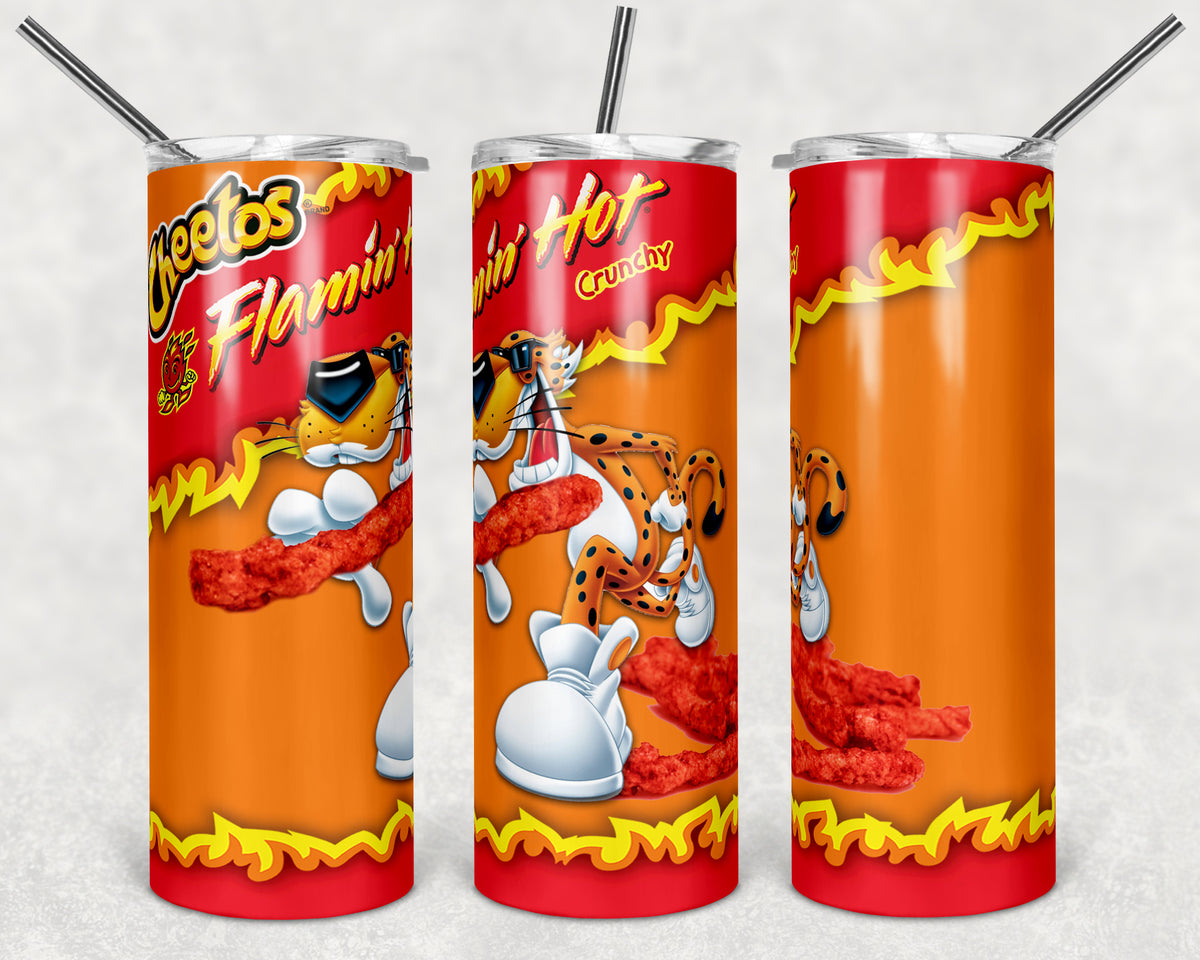 Flaming Hot Cheetos Wrap Digital File – Oklahoma Gypsy Designs