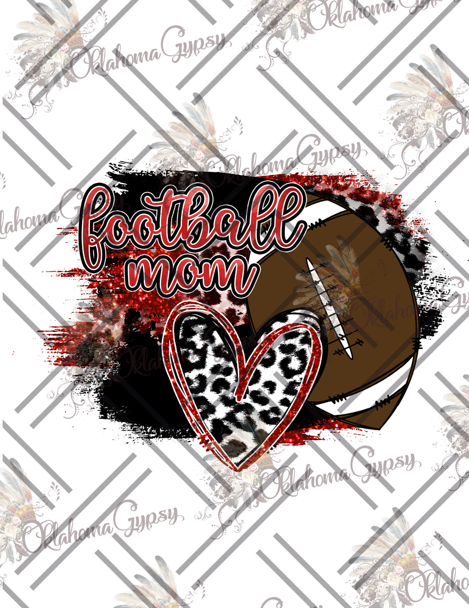 Football Mom Digital File – Oklahoma Gypsy Designs