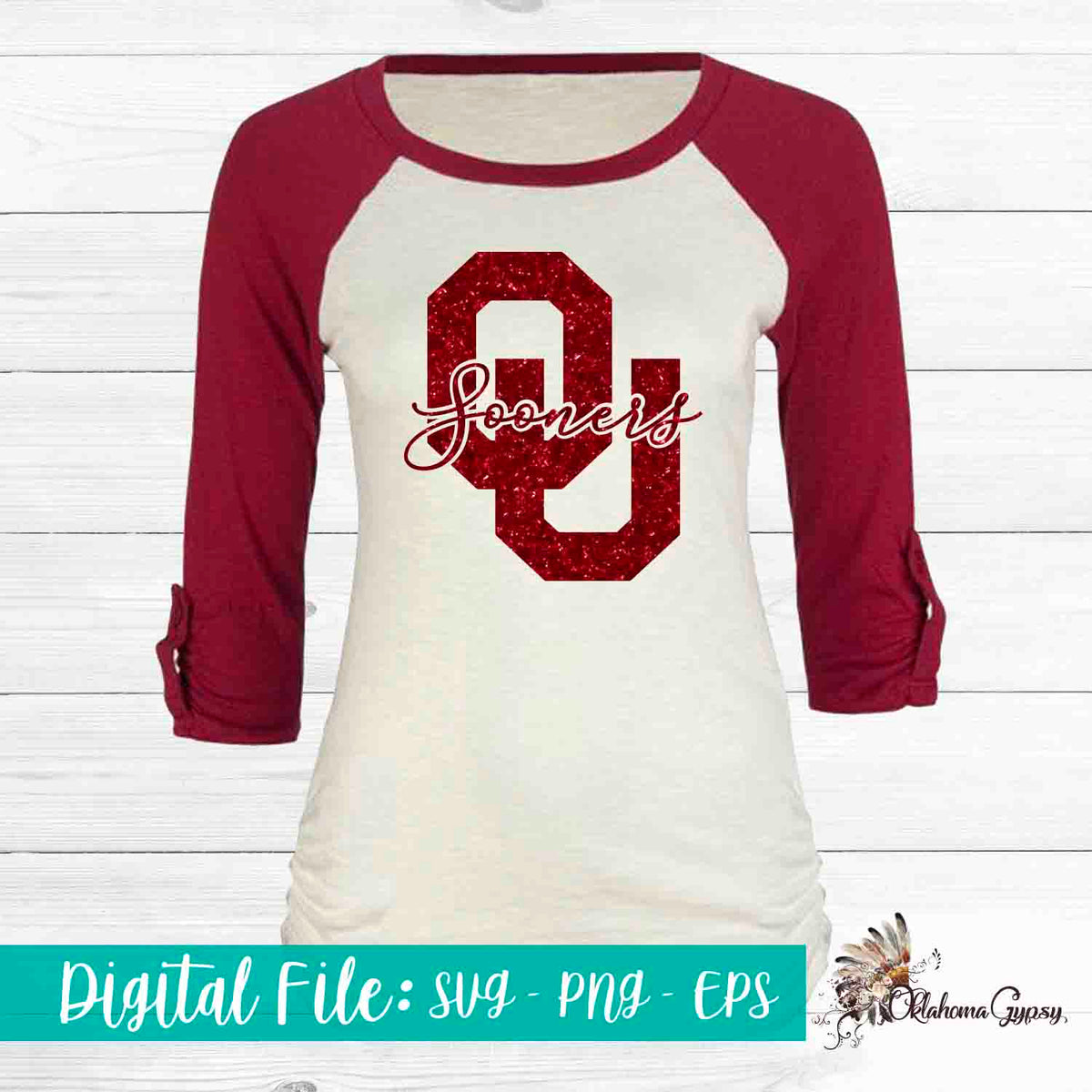 OU Sooners Digital File – Oklahoma Gypsy Designs