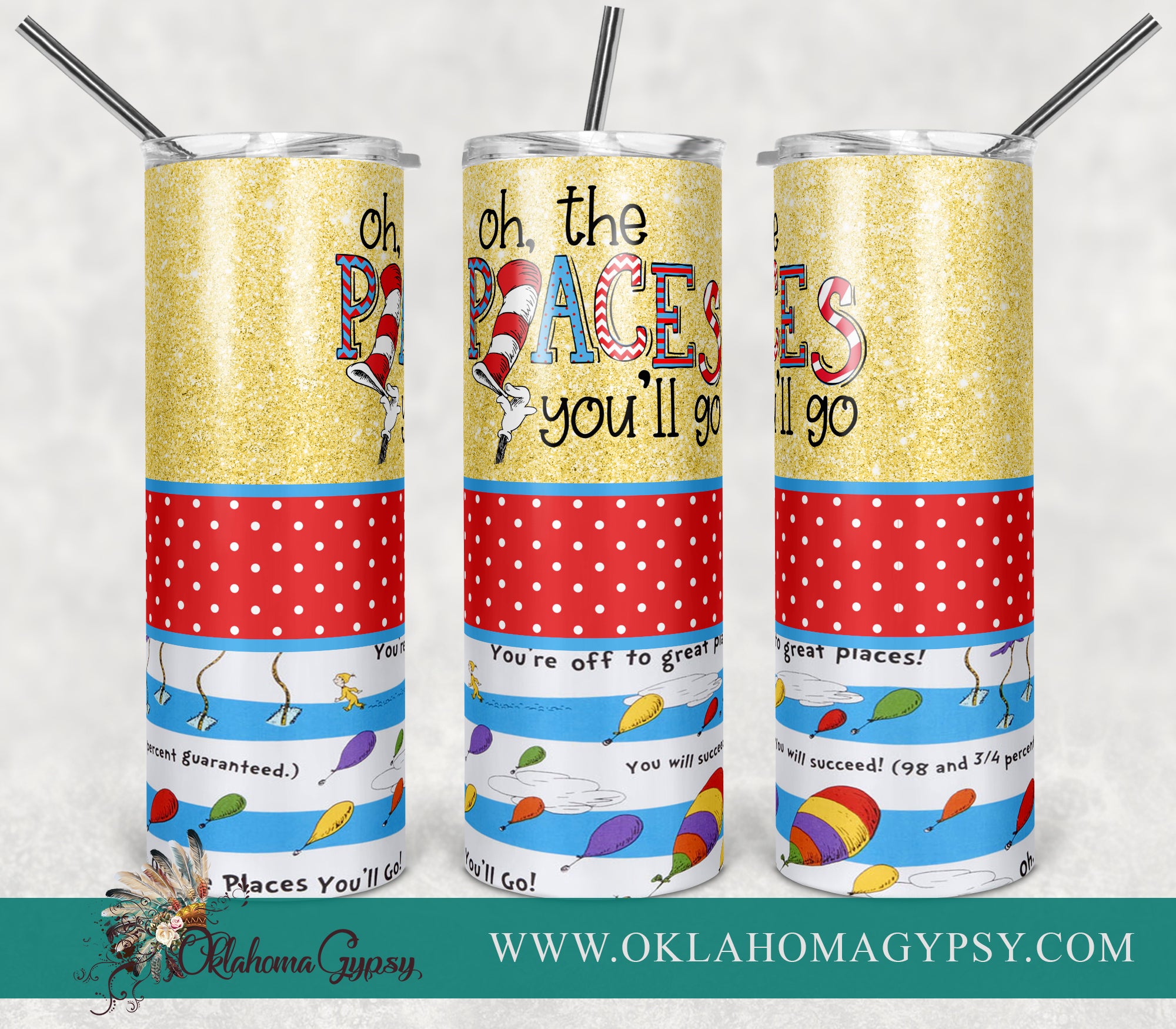 Oh, The Places You'll Go Inspired Digital File Wraps – Oklahoma Gypsy ...