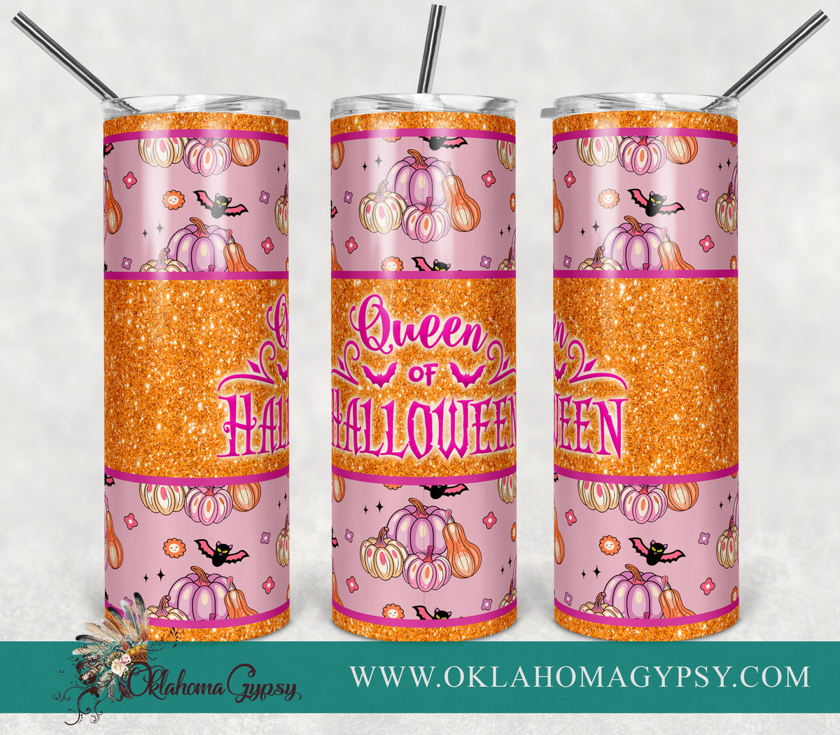 Queen Of Halloween Digital File Wraps – Oklahoma Gypsy Designs