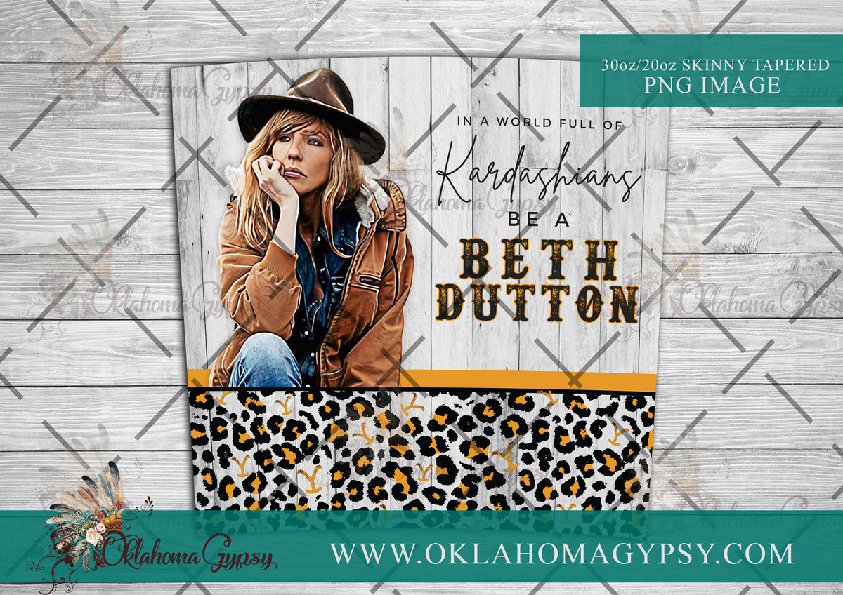 Beth Dutton Leopard Inspired Digital File Wraps – Oklahoma Gypsy Designs