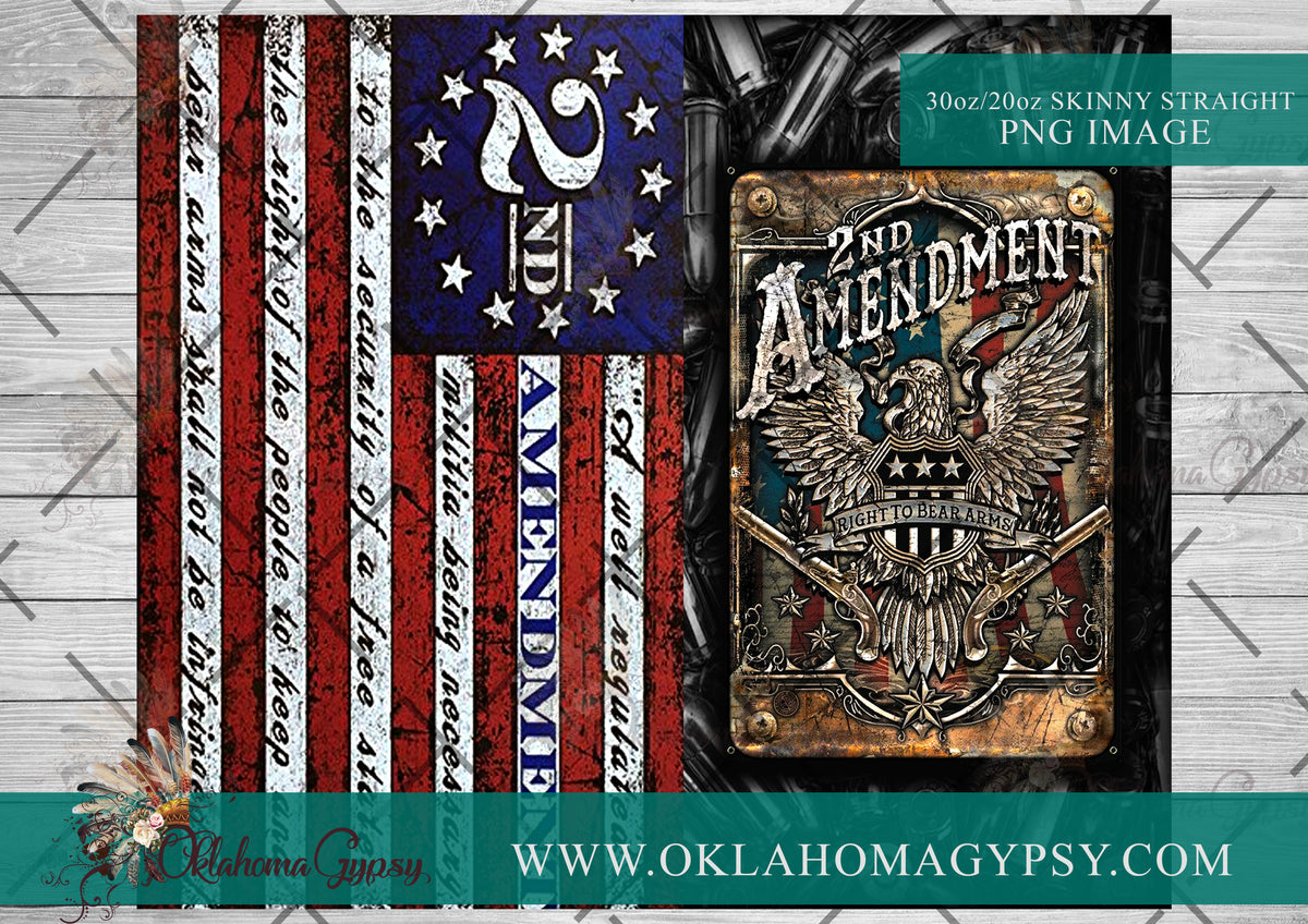 2nd Amendment Digital File Wraps – Oklahoma Gypsy Designs